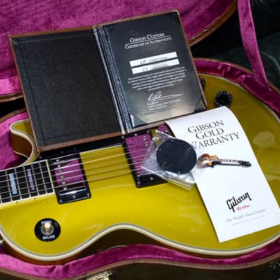 Gibson Les Paul Custom Lime Gold 2016' | Reverb