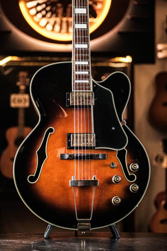 2013 Ibanez AFJ95 Artcore Expressionist vintage sunburst | Reverb