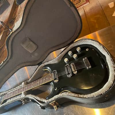 Acoustic/ Mosrite Black Widow 1970-72 - Black | Reverb