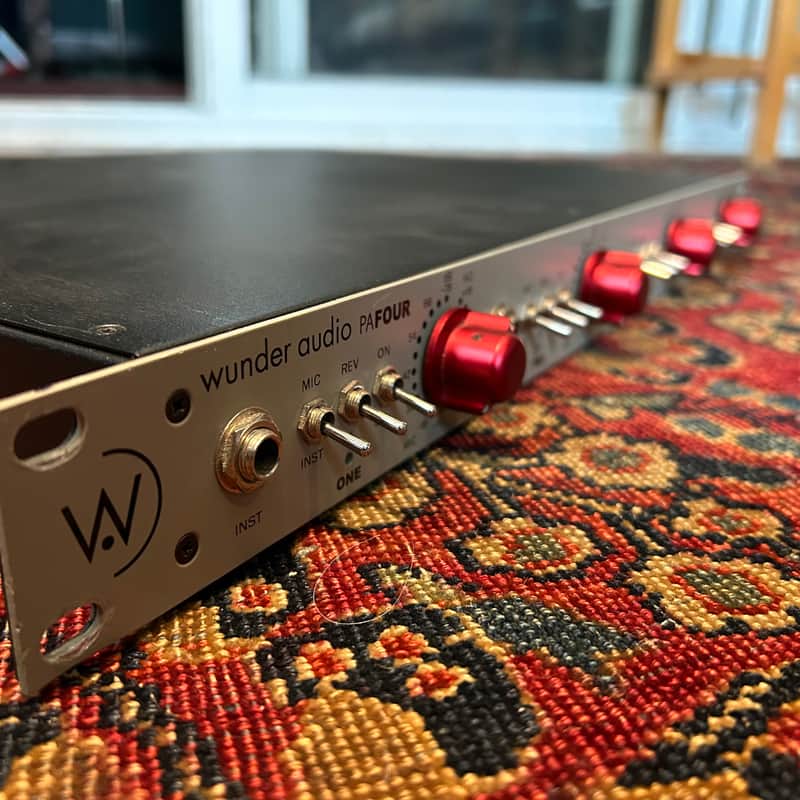 Wunder Audio PAFOUR 4-Channel Mic Preamp with PSU 2000s - | Reverb