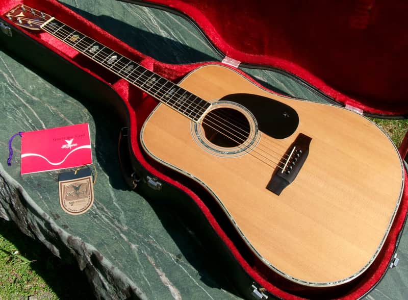 1980 Yairi YW-600 Dreadnought Guitar New Jacaranda | Reverb