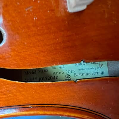 Strobel 4/4 Violin ML-80 w K. Holtz Bow & Hard Case | Reverb