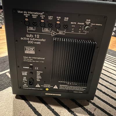 Blue Sky Sub 12 200 watt SubWoofer | Reverb