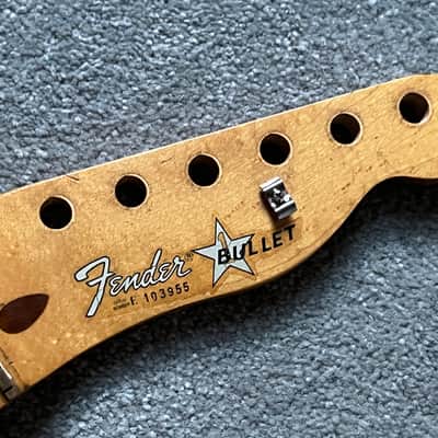 1982 Fender Bullet guitar neck USA American maple | Reverb