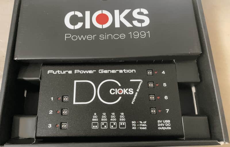 CIOKS DC7 - 7 Isolated DC Outlets Power Supply | Reverb Canada
