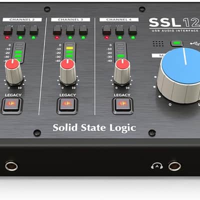 Solid State Logic SSL 12 12-Channel USB Audio Interface 2023 | Reverb
