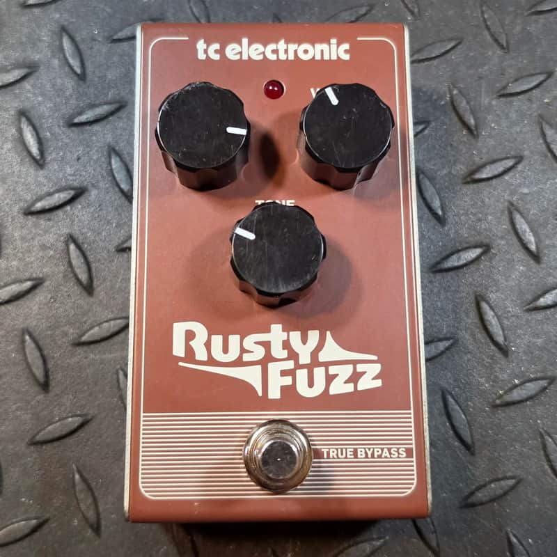 TC Electronic Rusty Silicon Fuzz 2017 - Present - Dark Red | Reverb