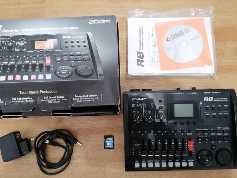 ZOOM R8 MULTITRACK RECORDER + Microphone, Headphones, etc @ | Reverb