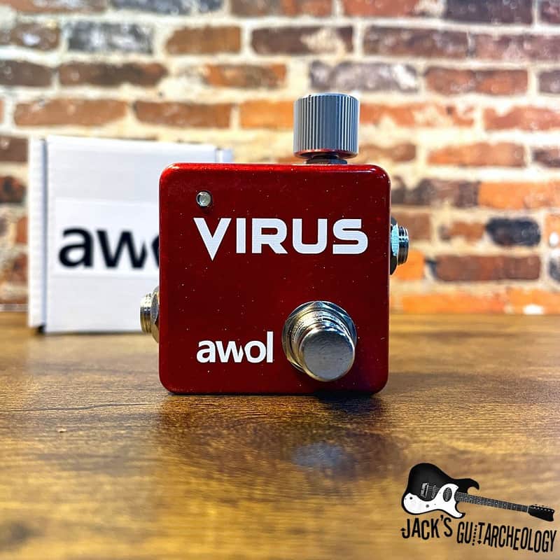 Awol Pedals Virus Fuzz W/ Box (2025 - Red Sparkle) | Reverb
