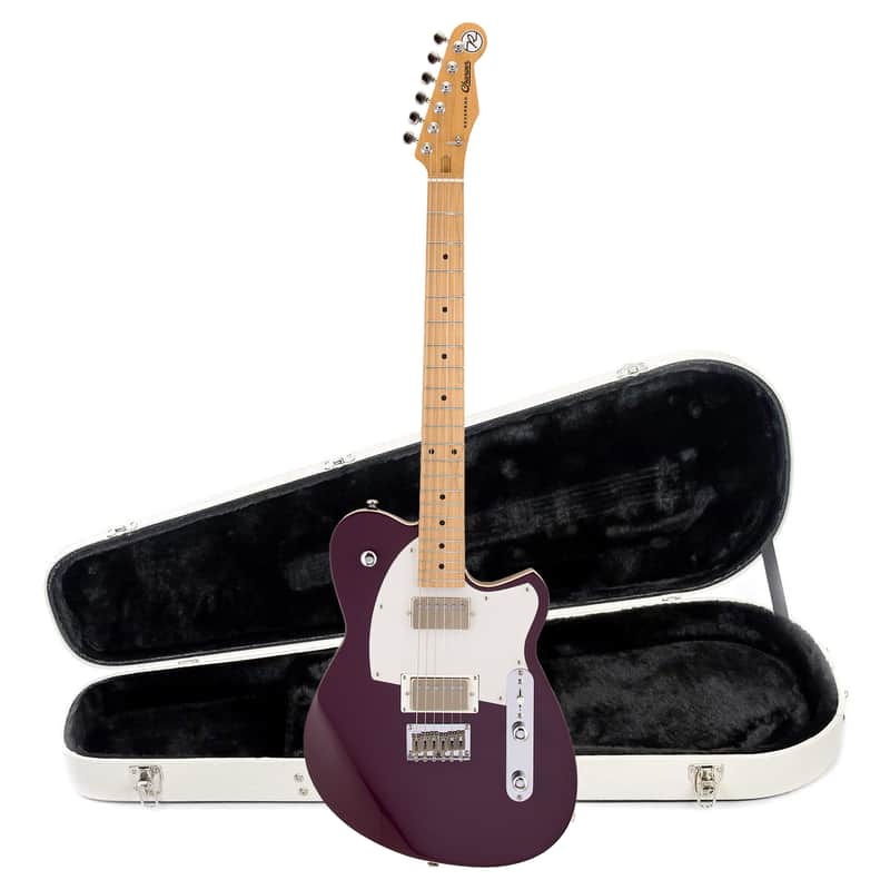 Reverend Charger HH Electric Guitar Purple Punch and Teardrop | Reverb