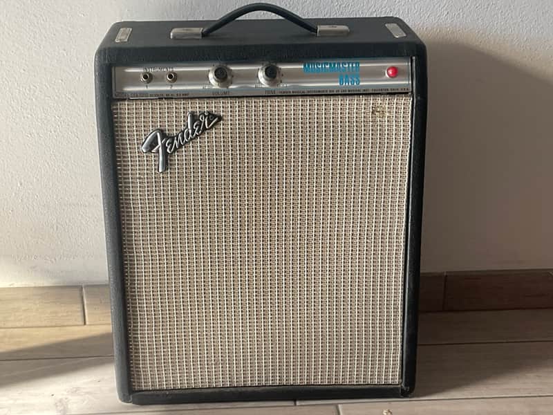Fender CFA 7010 MUSICMASTER BASS AMP VINTAGE ORIGINAL | Reverb