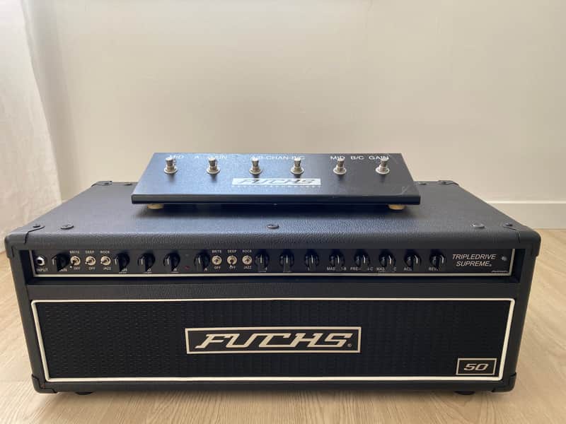 Fuchs Tripledrive Supreme 50W. Cabezal tipo Dumble | Reverb