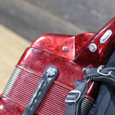 PAM Accordion 120-Bass 41-Key 5-Treble Switch Red | Reverb Canada