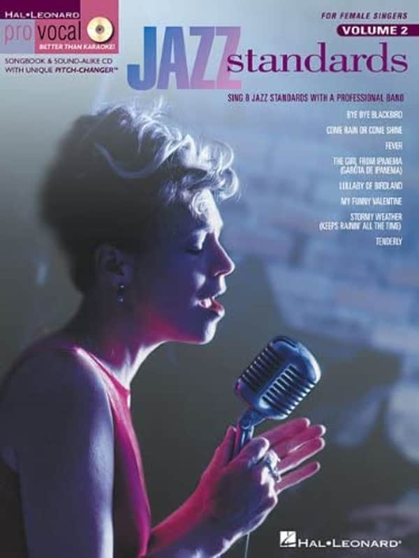 ProVocal #002 - Jazz Standards for Female Voice w/CD | Reverb