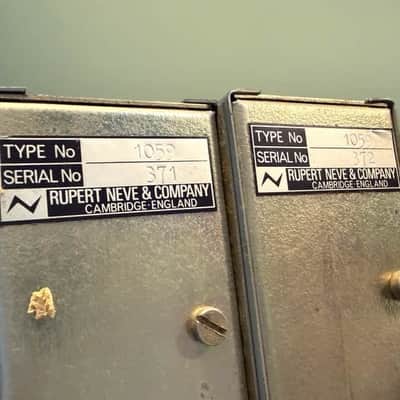 Vintage Neve 1059 mic preamp modules - Pair | Reverb