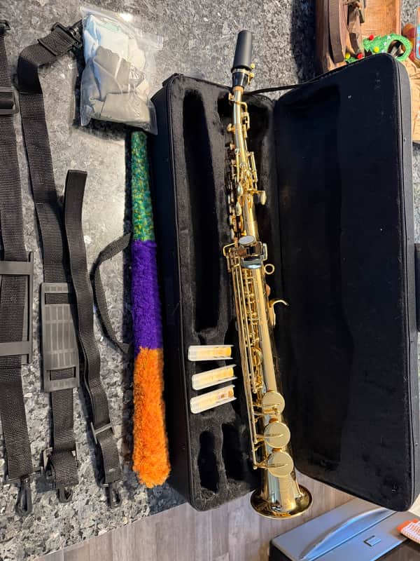 Benjamin Adams Soprano Saxophone - Brass | Reverb