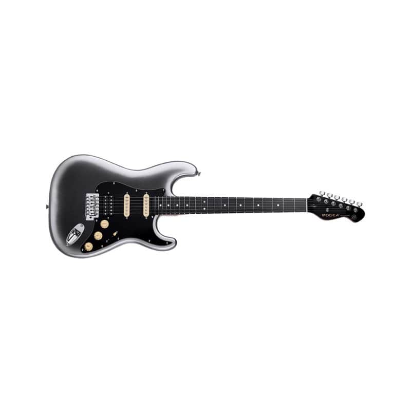 Mooer MSC10-PRO-DS MSC10 Pro Electric Guitar, Dark Silver | Reverb