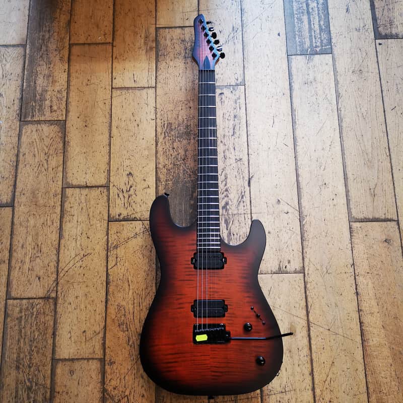 Kiesel Theos 6 2015 - TOB - Translucent Orange Burst | Reverb