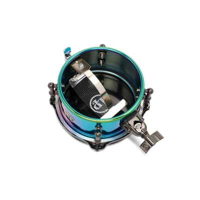 Latin Percussion Tony Succar 6" Micro Snare Rainbow Black | Reverb