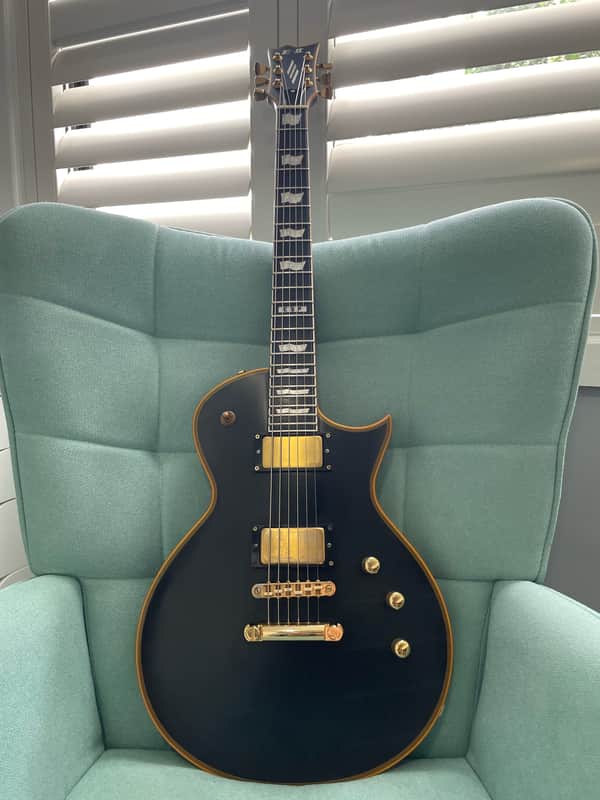 ESP E-II Eclipse DB 2021 - Vintage Black | Reverb Australia