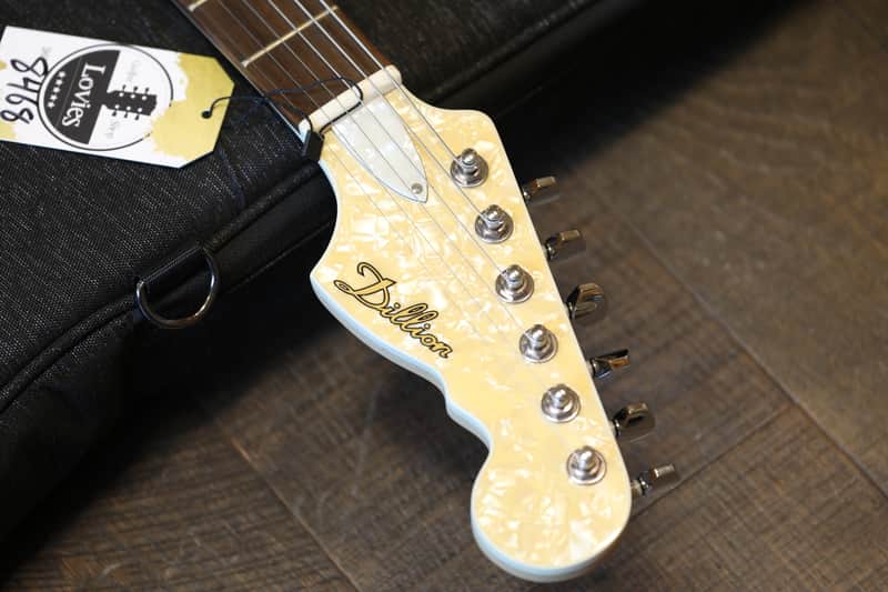 Dillon DPS-100P TA Strat Electric Guitar in Vintage White | Reverb