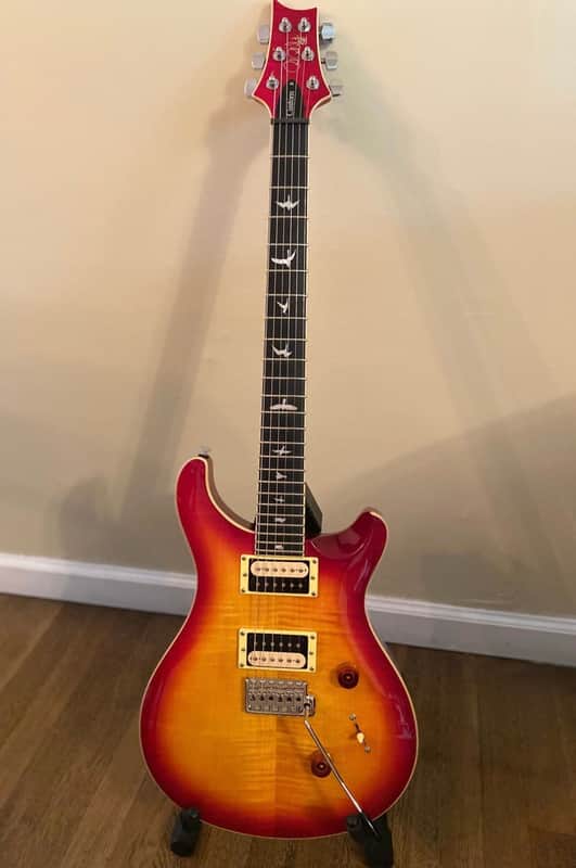 PRS Custom 24 SE 2018 - Classic Cherry Sunburst | Reverb