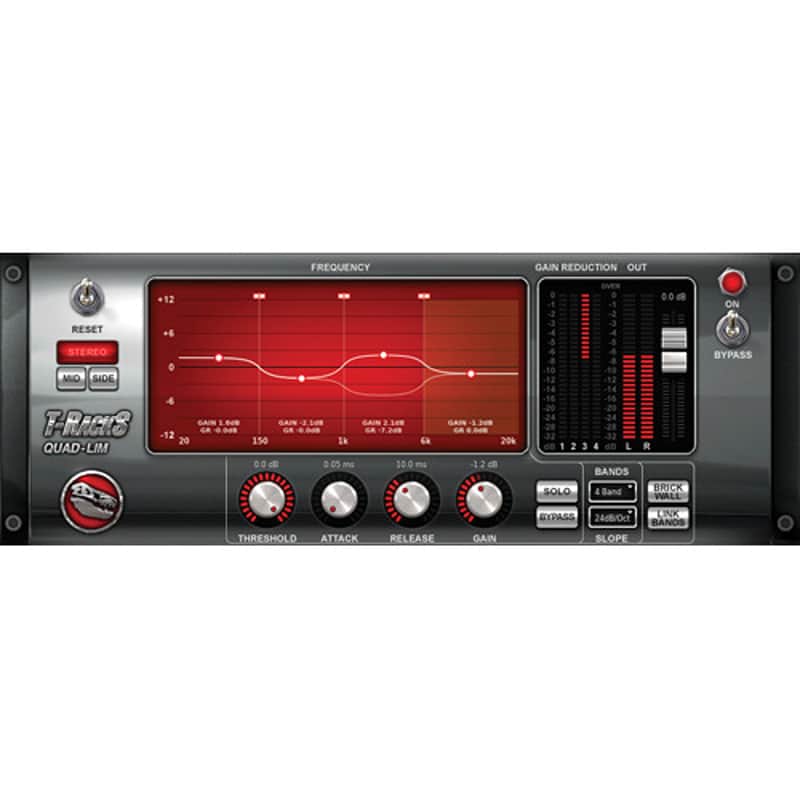 IK Multimedia Quad Lim Multi-Band Limiter Plugin (Download) | Reverb