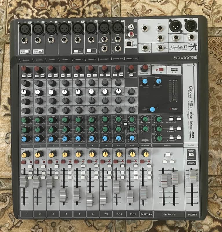 Soundcraft 12 MTK: 14-in / 12-out multi-track USB interface | Reverb