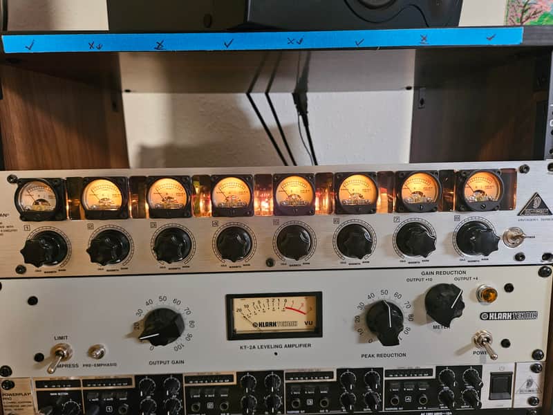 Behringer Magician Model T1950 8 Channel Vacuum Tube Line | Reverb