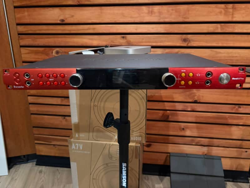 Focusrite Red 8Line Thunderbolt Audio Interface | Reverb Australia