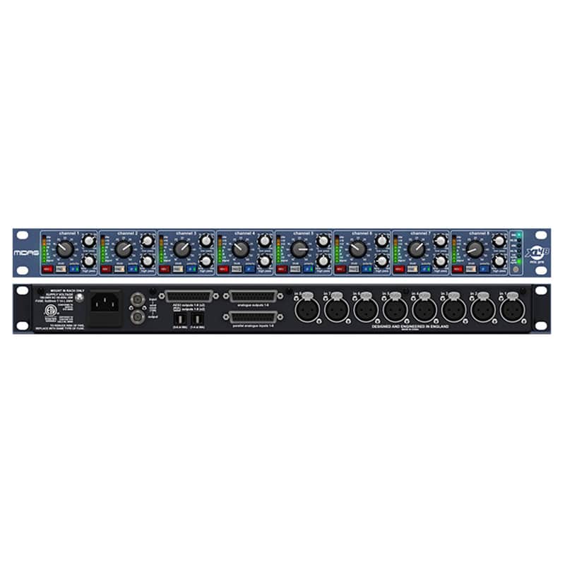 Midas XL48 8-Ch 96kHz 24-bit Mic Preamp | Reverb Canada