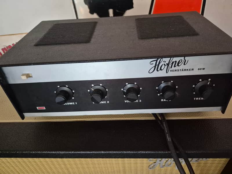 Hofner amplifier | Reverb