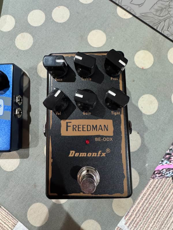 Demon FX Freedman BE ODX Friedman BE OD clone - Black and | Reverb UK