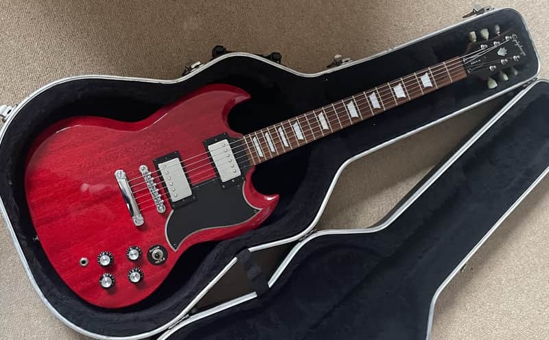 Epiphone SG Cherry Red Korea 1999 Saein | Reverb