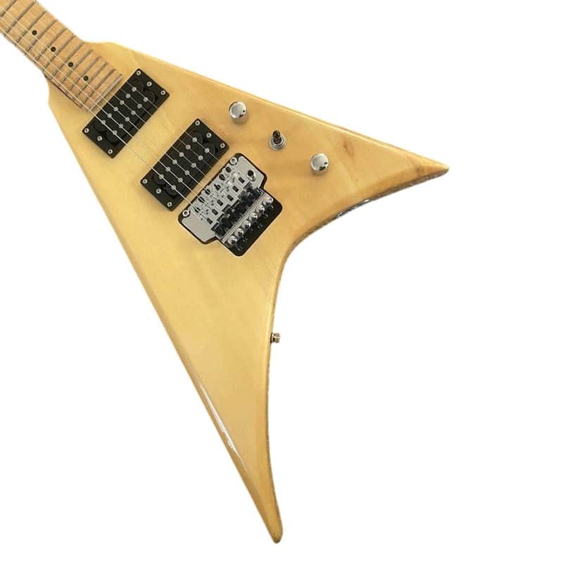 DIY Electric Guitar Flying V Style, Basswood Body with Maple | Reverb