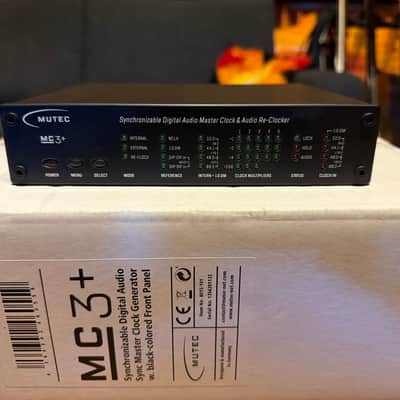 Mutec MC-3+ Smart Clock 2024 - Black | Reverb