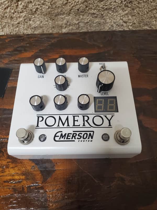 Emerson Pomeroy Boost/Overdrive/Distortion 2010s - White *NO | Reverb