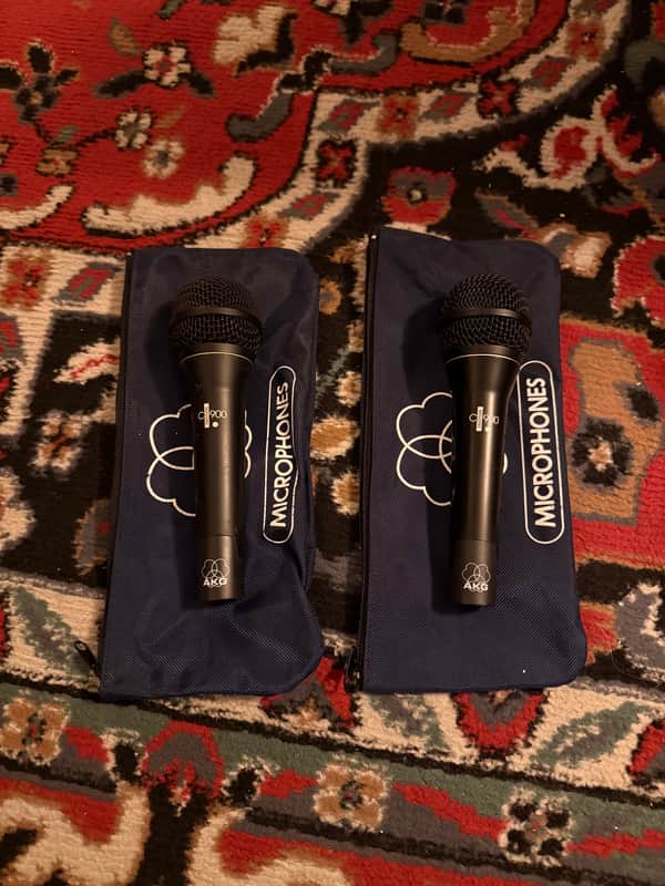 Pair of AKG C900 Emotion Handheld Cardioid Condenser | Reverb