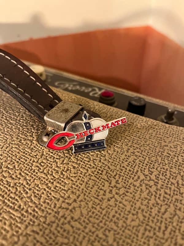 Teisco Checkmate Headstock Logo 1960s | Reverb