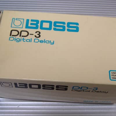 1986 The First Year Long Chip Boss DD-3 Digital Delay w/ Box | Reverb