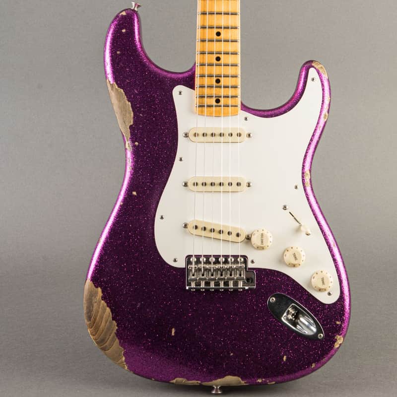 Fender Wildwood 10 - '55 Stratocaster Relic 2016, Purple | Reverb