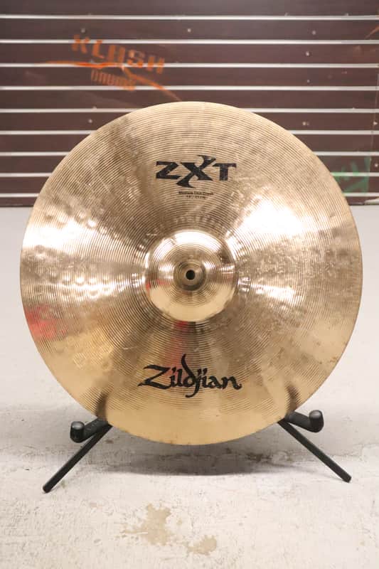 Zildjian 18" ZXT Medium Thin Crash Cymbal | Reverb