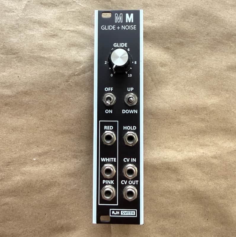 AJH Synth Minimod Glide & Noise (Mk2) | Black panel | Shallow | Reverb