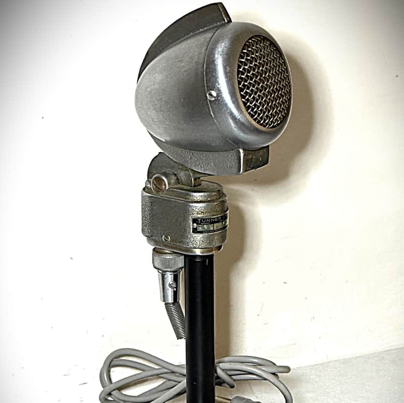 VINTAGE 1940's TURNER 22D DYNAMIC MICROPHONE - works strong - | Reverb