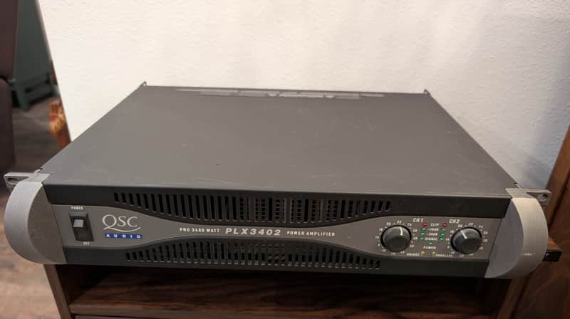 QSC PLX3402 Power Amp, 3400 watt, 2001 | Reverb
