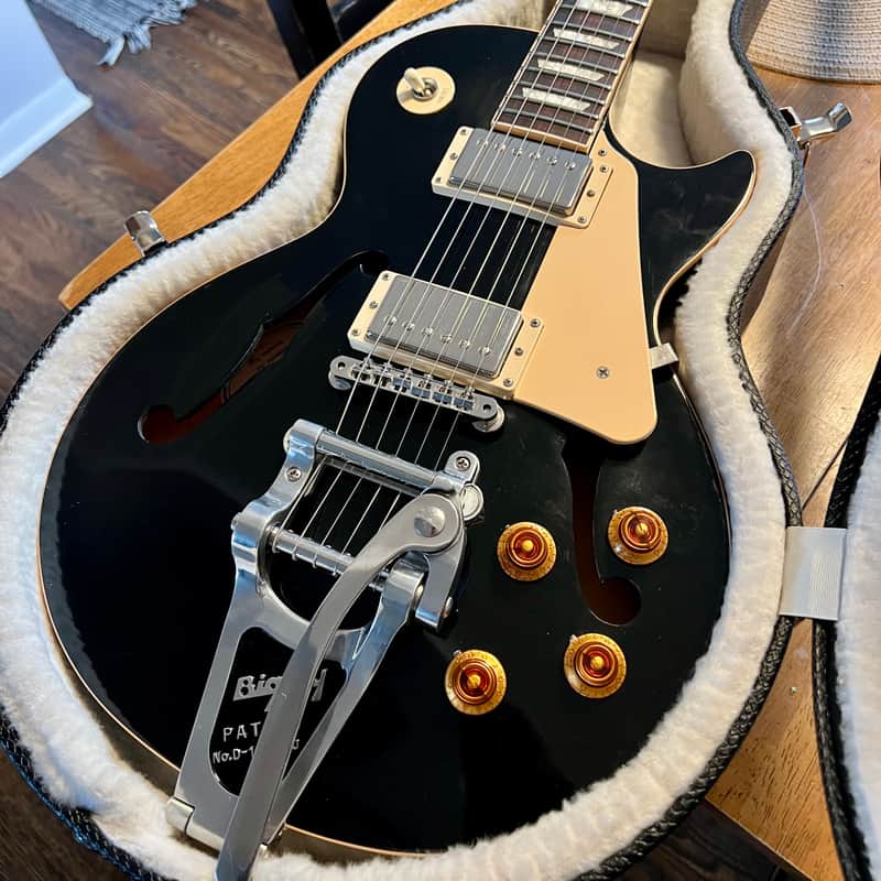 2014 Gibson ES-Les Paul Ebony | Reverb