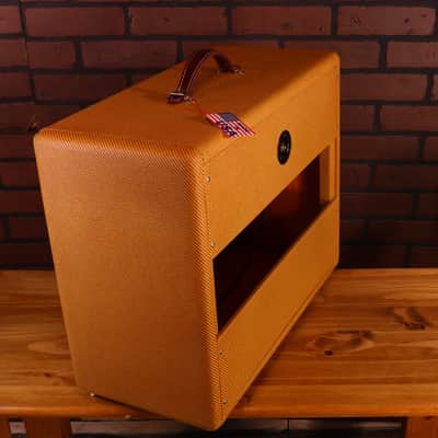 1x12 Narrow Panel Tweed Extension Cabinet/Tinted Shellac with | Reverb