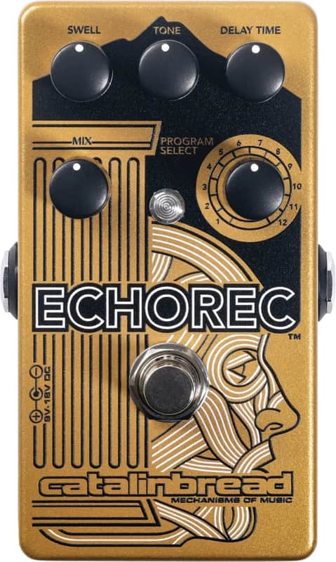 Catalinbread Binson ECHOREC Multi-head Drum Echo Pedal | Reverb