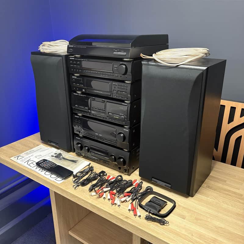 Kenwood A-97 Stack System With Speakers And Original Boxes | Reverb