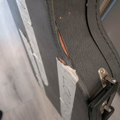 1986-1989 Ibanez Grey Chainsaw Hardshell Guitar Case | Reverb